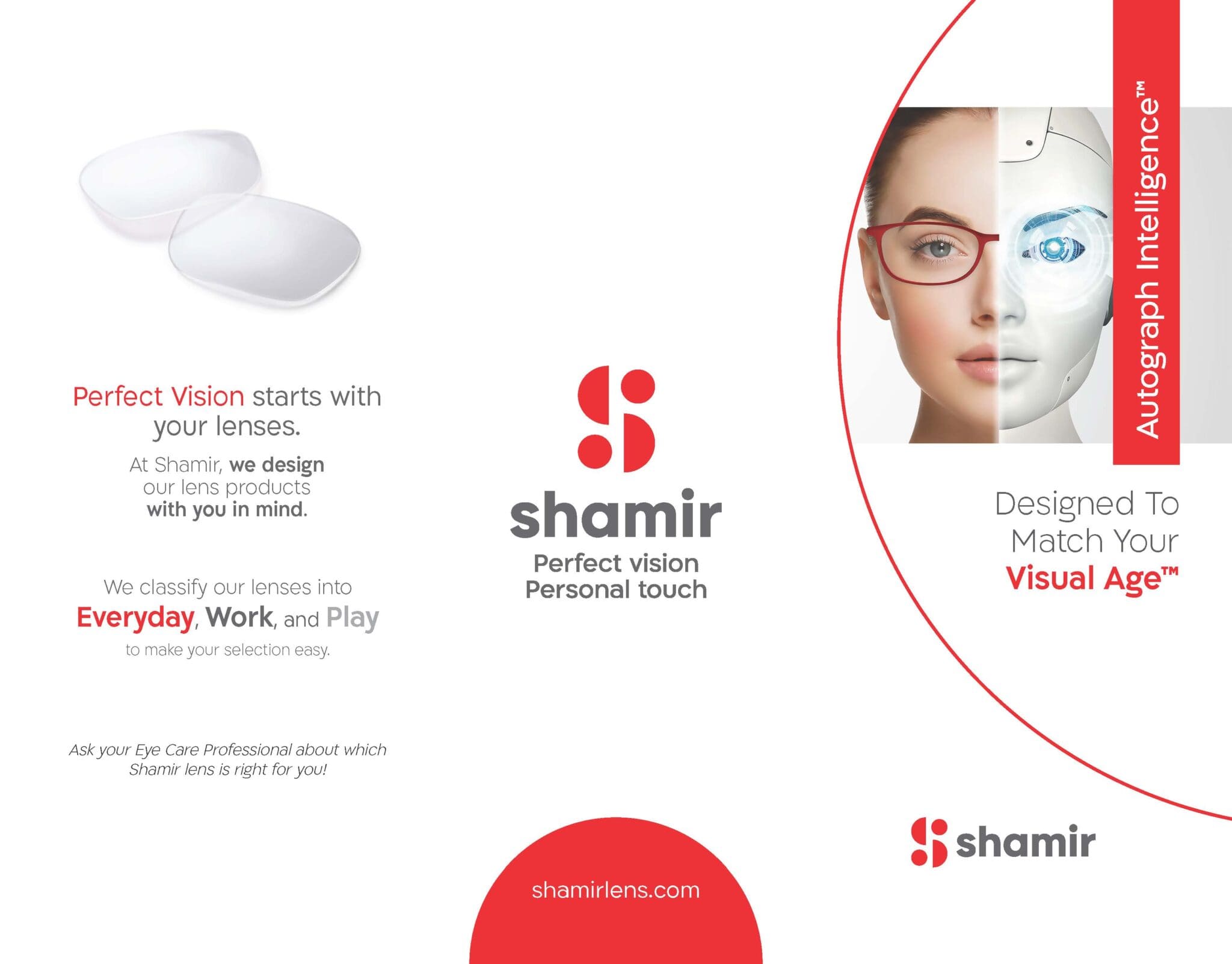Brochure for Point of Purchase Material | M H Optical