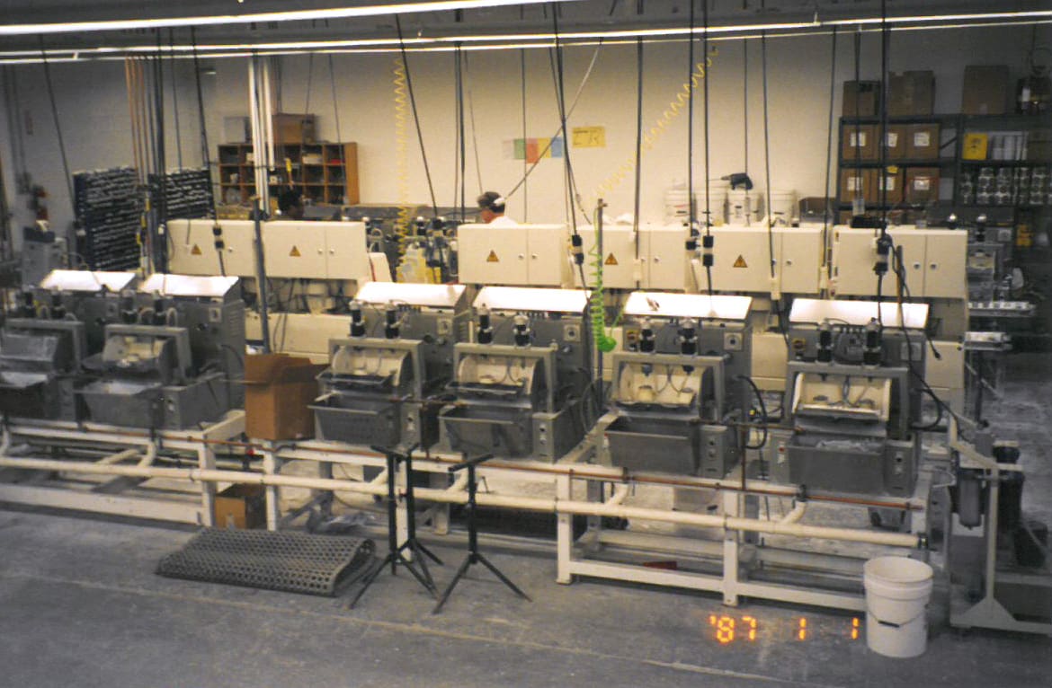 Now and then in the lab | M H Optical